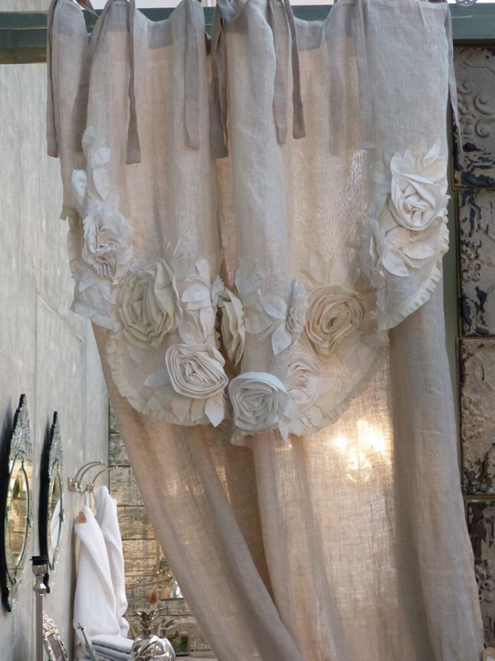 Bellissime tende nell'arredamento Shabby Chic - Il blog italiano sullo ...